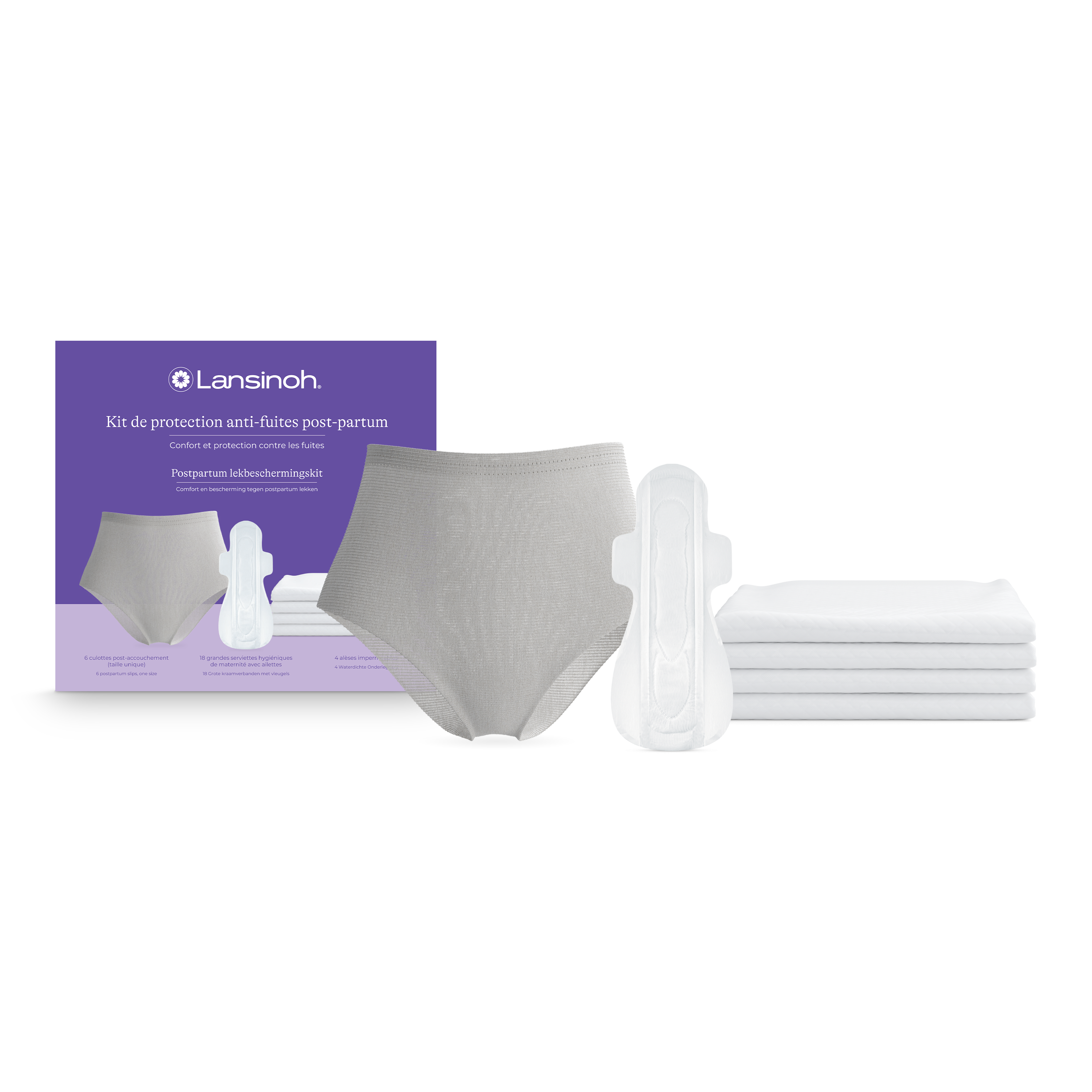 Kit anti-fuite post-partum - Lansinoh – lansinoh-fr